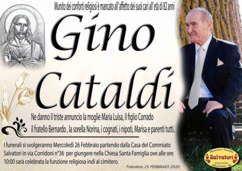 Gino Cataldi - Onoranze funebri Salvatori